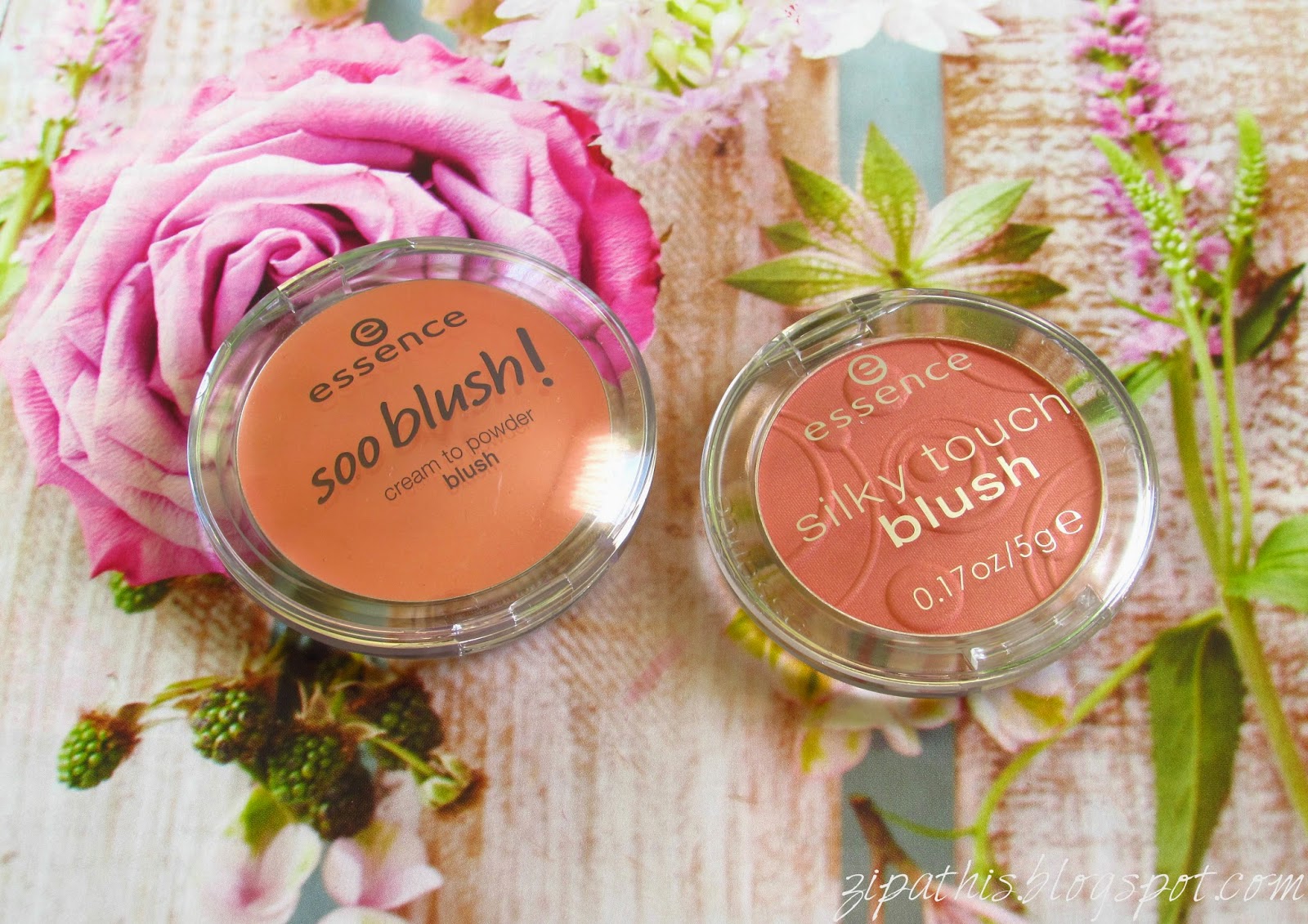 Essence rumenila: So blush! cream to powder blush & Silky touch blush ...